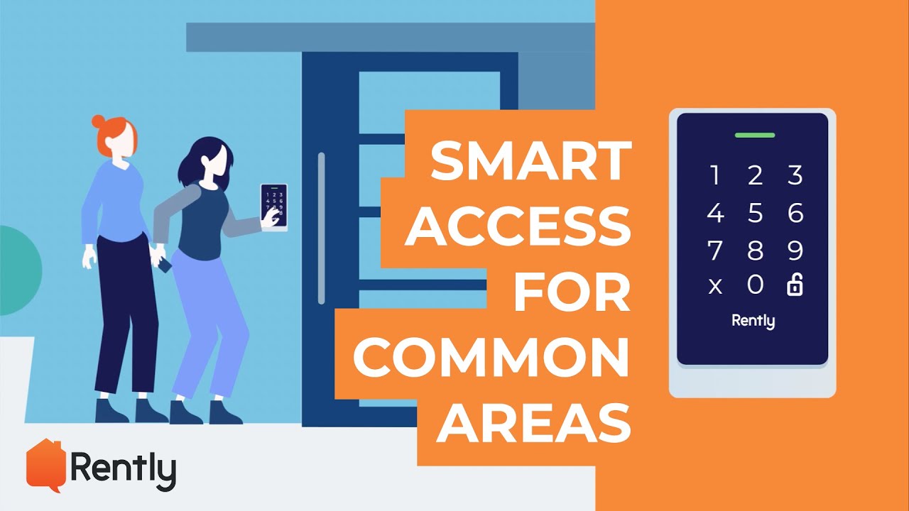 The Rently Access Panel 3 for Common Areas - YouTube