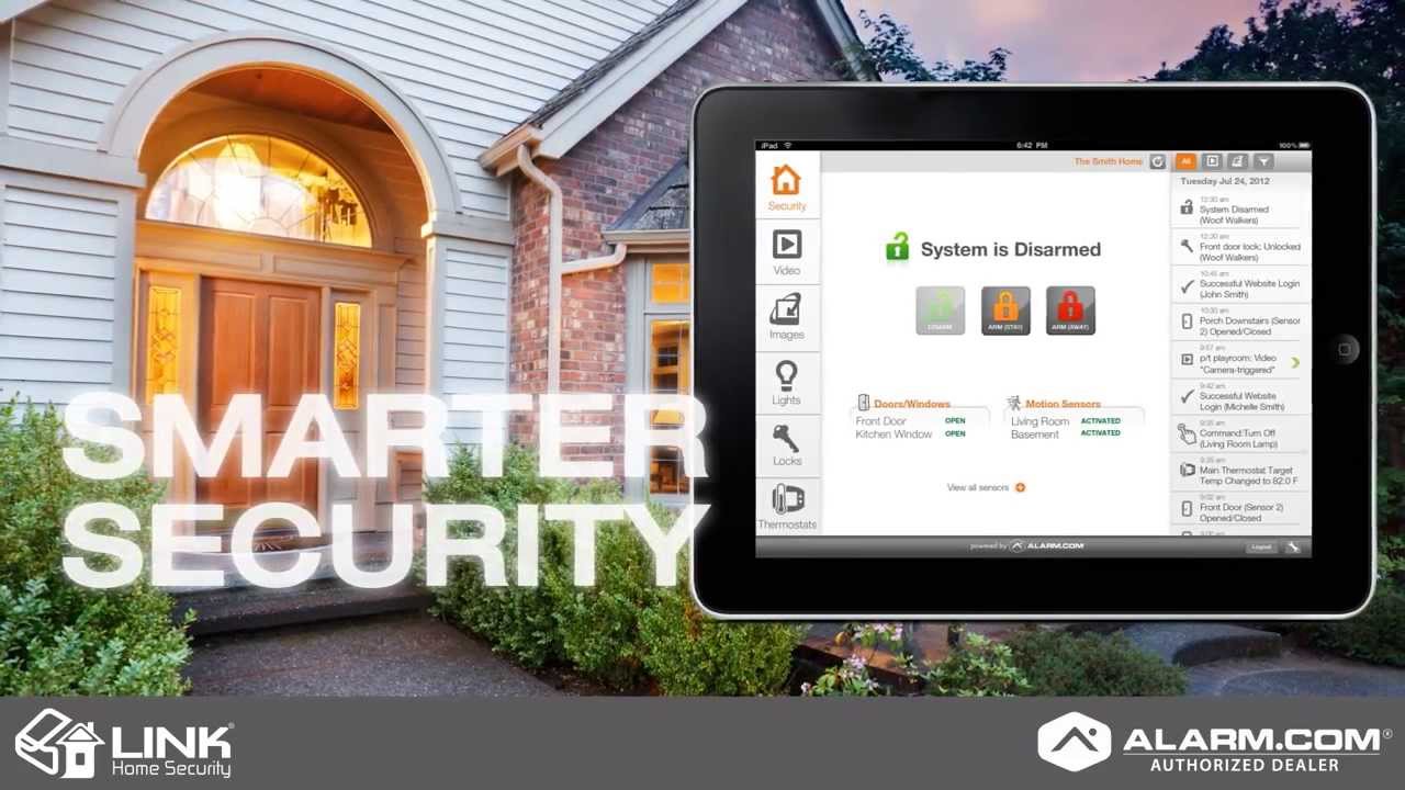 Link Home Security Services: The Smarter Security Choice - YouTube