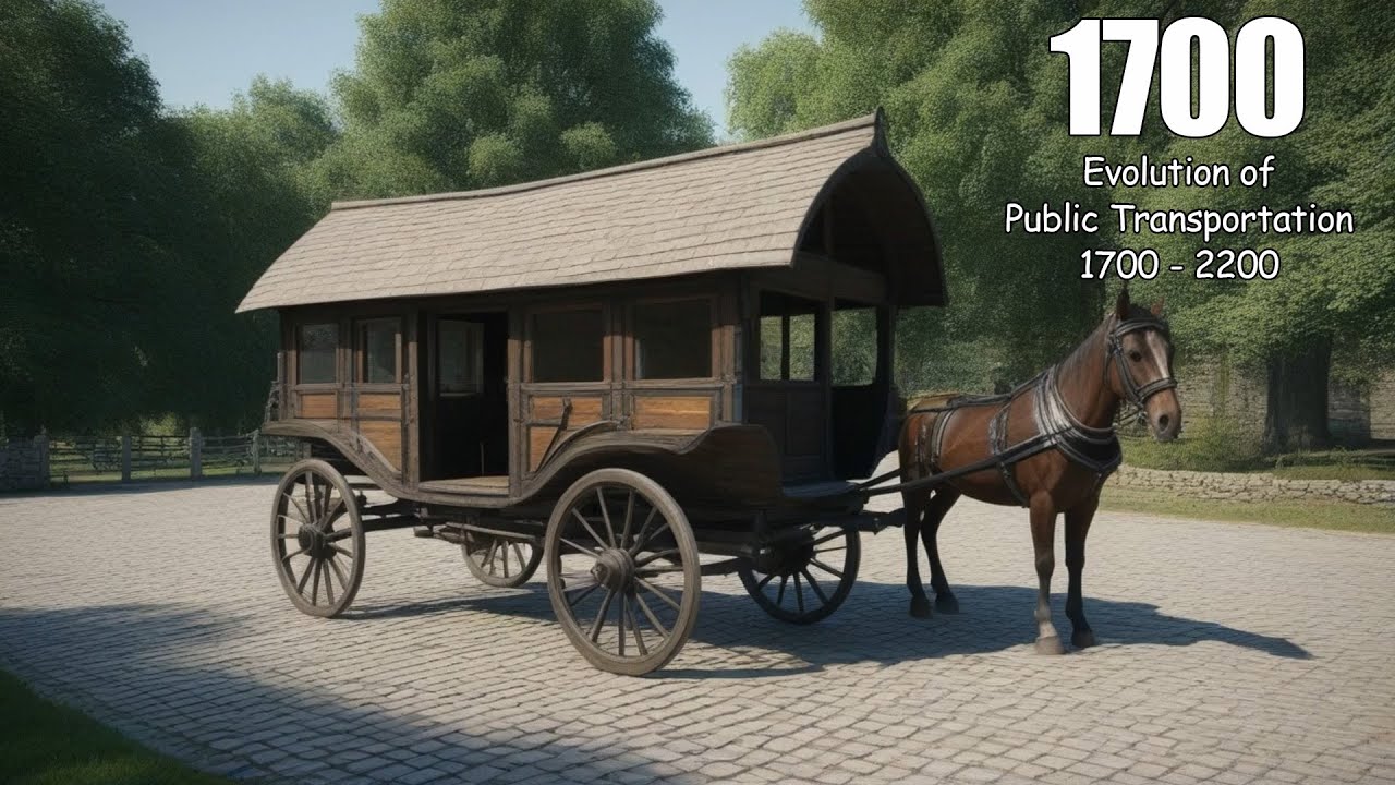 🔹 How Public Transportation Changed: 1700 vs 2200 (Past to Future ...