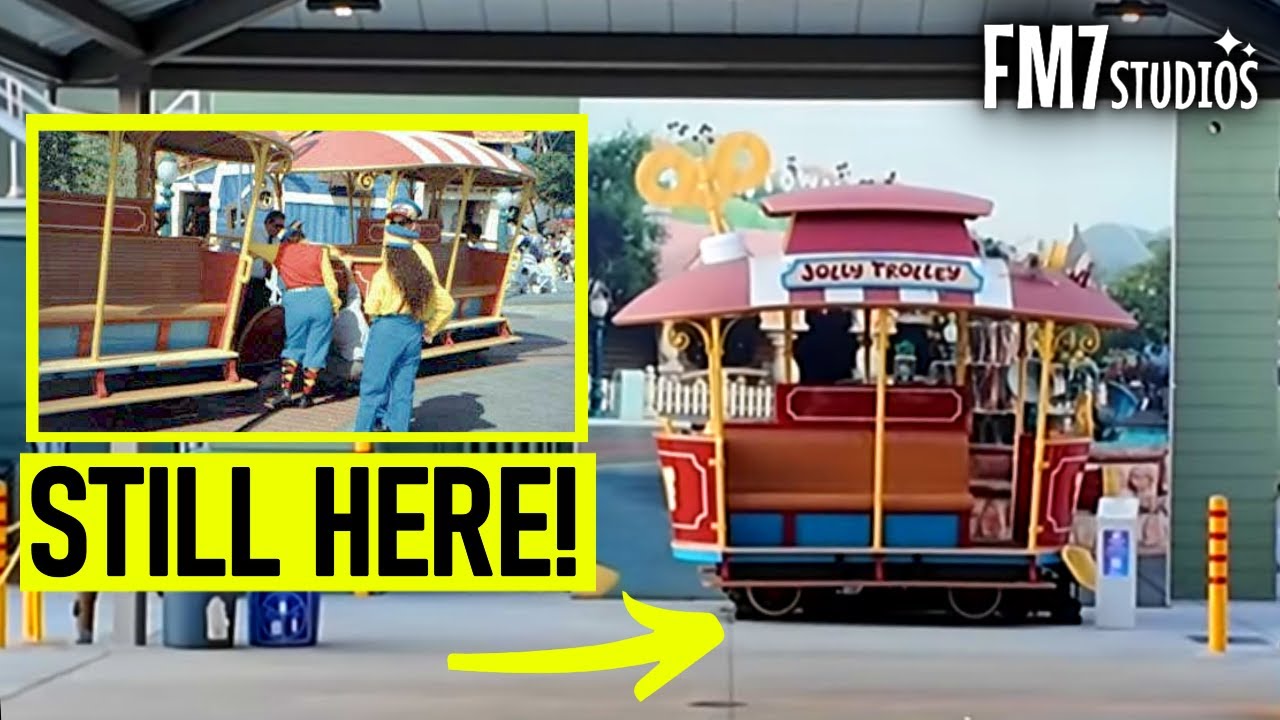 The FORGOTTEN REMAINS of Disneyland’s Toontown Jolly Trolley (WHAT’S ...