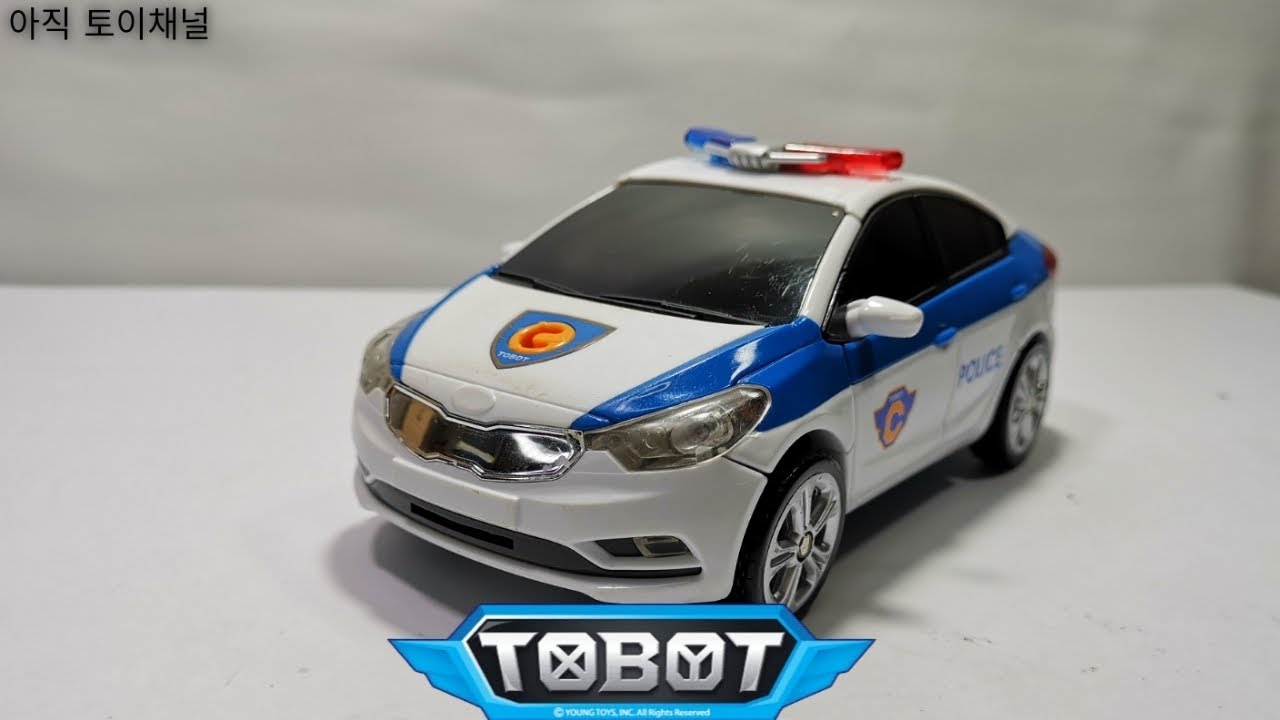 Tobot ToyS Athlon C police car toy can transform into police robot ...