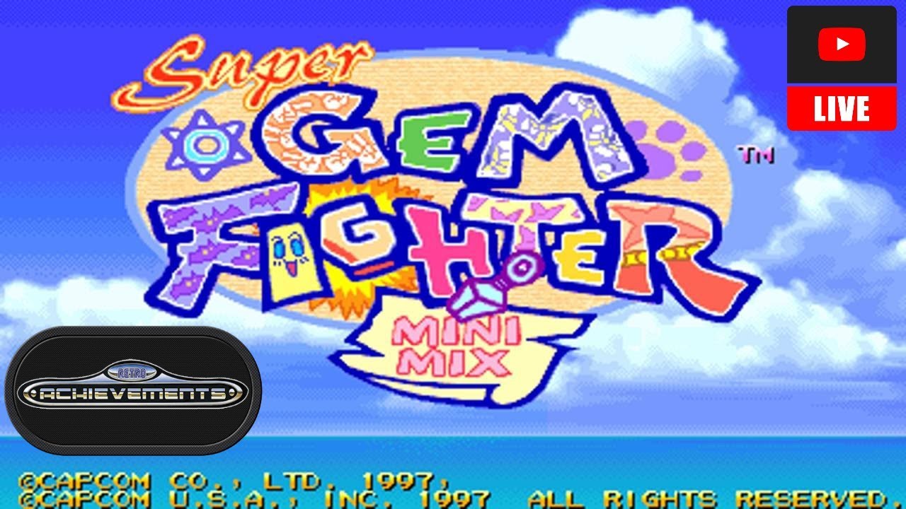 Super Gem Fighter Mini Mix - ARCADE / Live (Treinar um pouco e Fazer ...