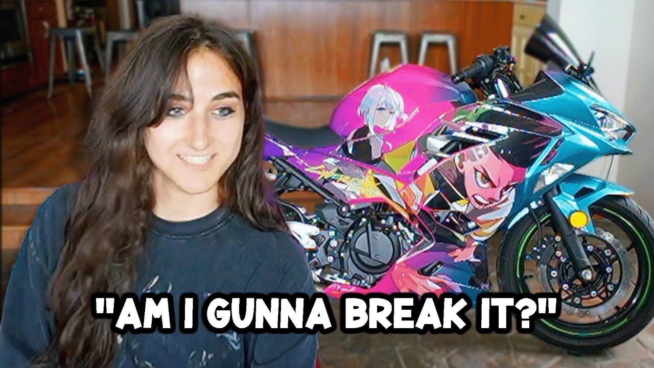Ludawissy works on her MOTORCYCLE...what could go wrong - YouTube