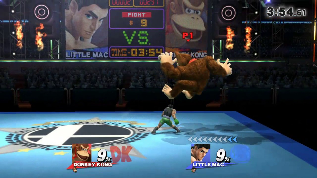 Donkey Kong: Throwing combo - YouTube