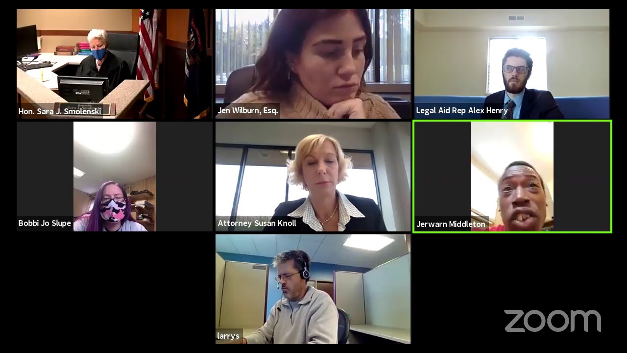 10/20/20 - Judge Sara J. Smolenski's Personal Meeting Room - YouTube