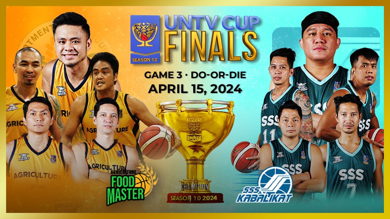 LIVE FULL GAMES: UNTV Cup Finals at PhilSports Arena, Pasig City ...