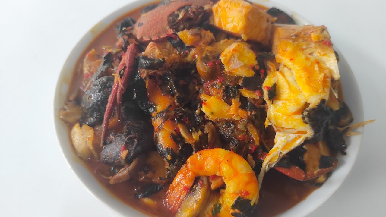 How To Make Authentic FisherMan Soup/River's Native Soup/ Native Soup ...