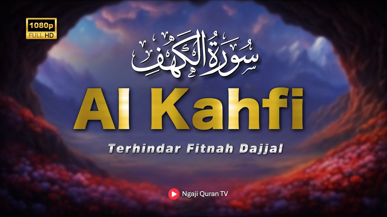 BACAAN MUROTTAL MERDU SURAH AL KAHFI FULL | Penenang Hati Dan Pikiran ...