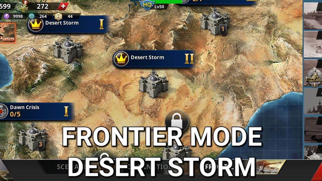 World conqueror 4 | Desert Storm III | Frontier Mode grind - YouTube
