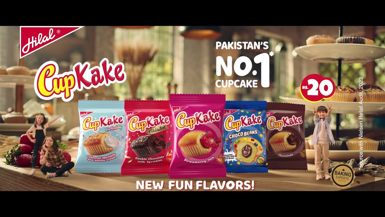 Hilal CupKake | Pakistan’s No 1 Cupcake - YouTube