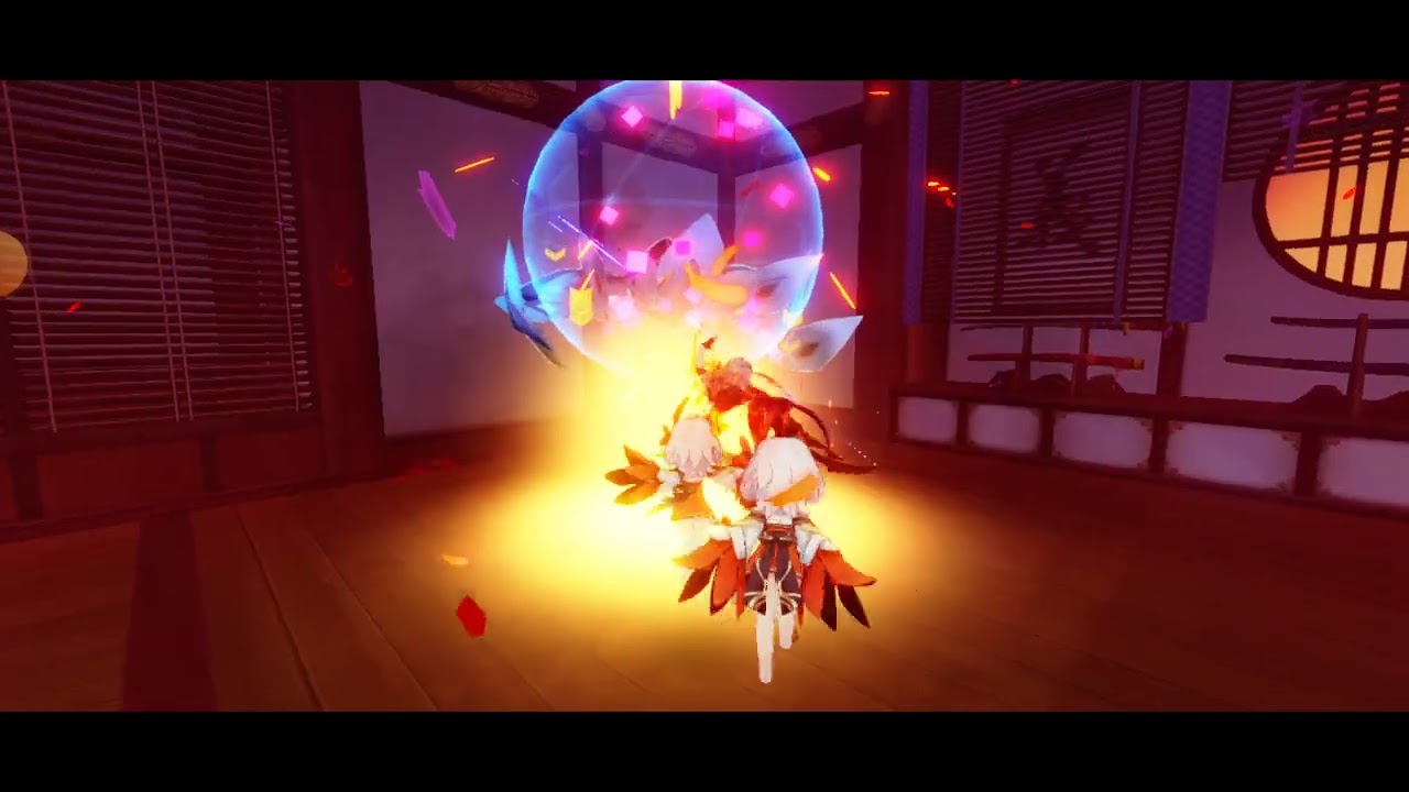 [HI3rd] Co-op Raid with Senti in Soul Throne - Lv.61~80 1. Realm of ...