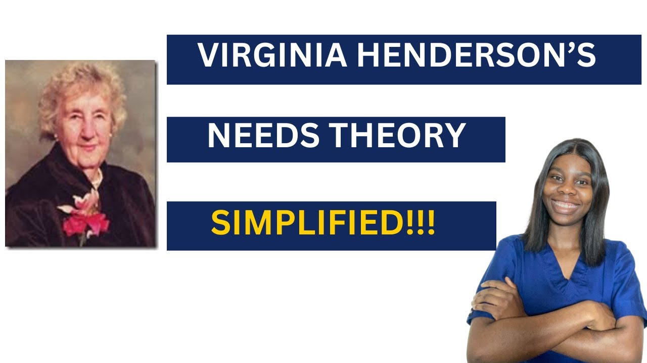 VIRGINIA HENDERSON NEEDS THEORY SIMPLIFIED - YouTube