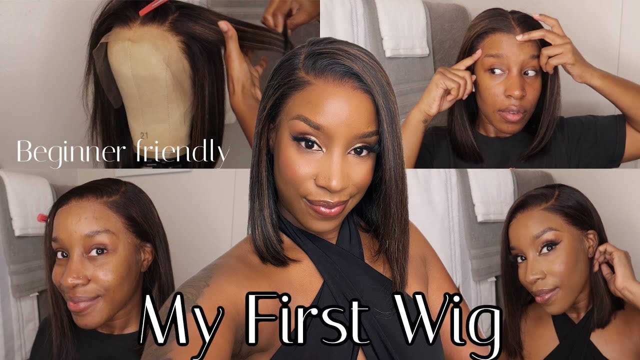 BEGINNER FRIENDLY WIG! Quality OVER Quantity Highlight Bob Wig NO ...