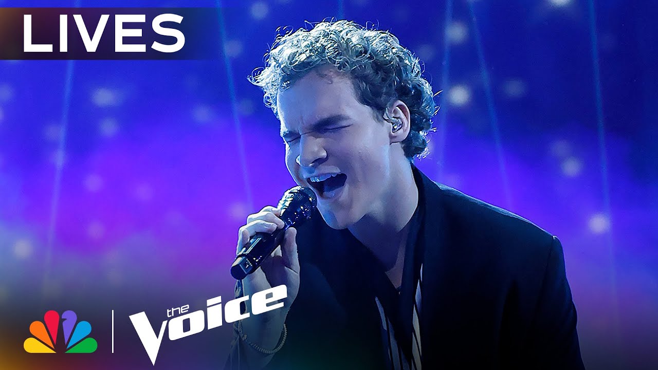 Aiden Ross Performs "golden hour" by JVKE | The Voice Live Finale | NBC ...