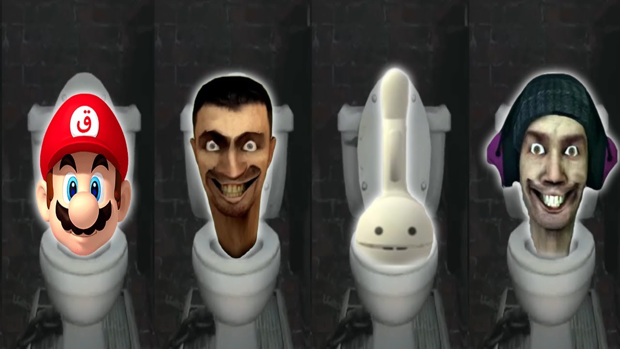 Skibidi Toilet - ORIGINAL - Mario vs DJ Skibidi Toilet vs Otamatone ...