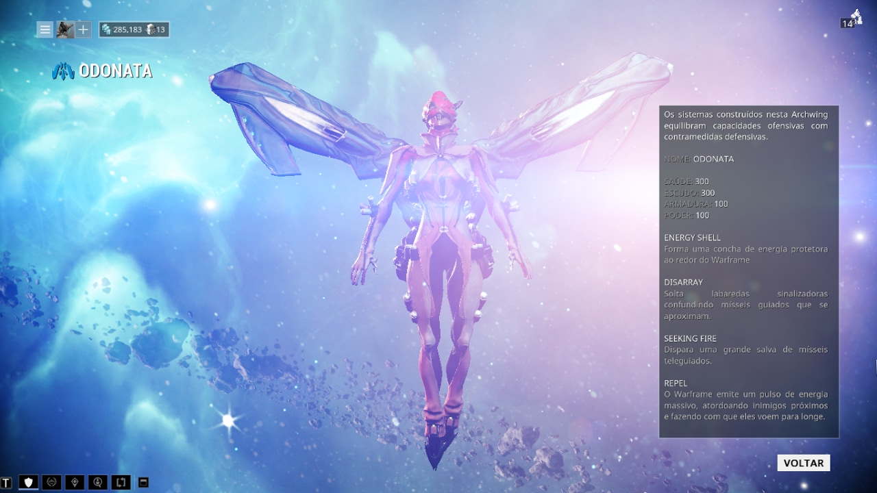 Warframe Gameplay pt-BR (ODONATA) - Archwing Analise - YouTube