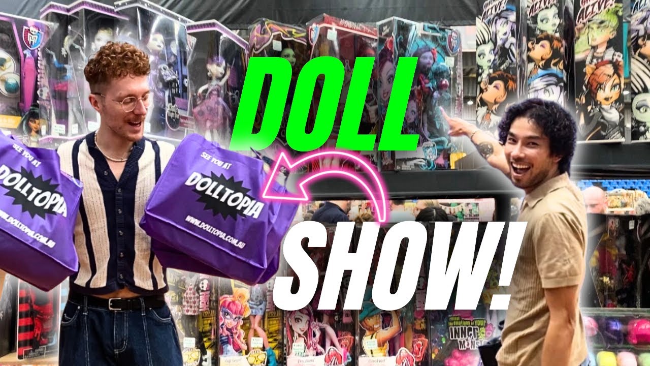 DOLLTOPIA 2025! The Best Doll Con!? Doll Show Vlog 😱🛍️ - YouTube