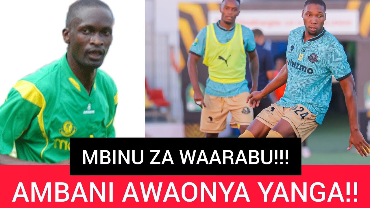 STRIKER WA ZAMANI WA YANGA -BONFACE AMBANI AWAPA ONYO WACHEZAJI WA ...