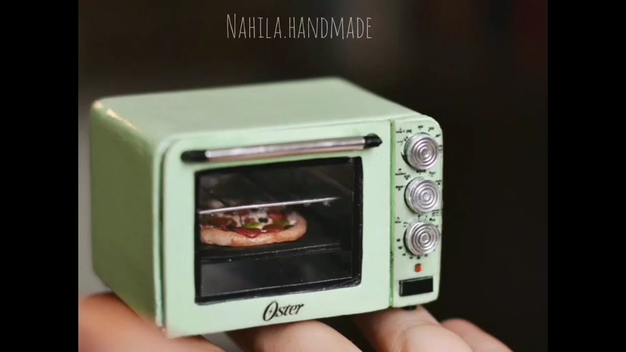 1/8 Scale Toaster Oven/ miniature toaster oven - YouTube