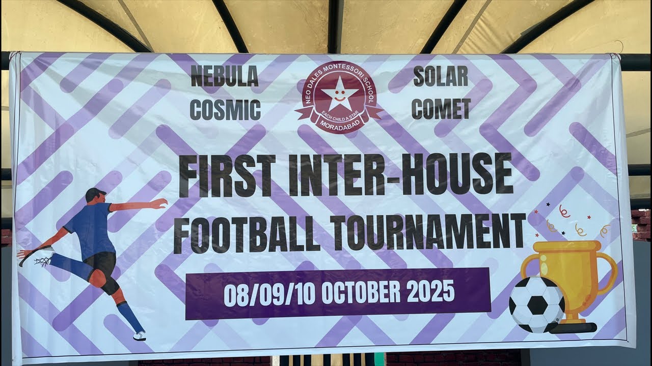 First Inter- House Football Tournament ⚽️ - YouTube
