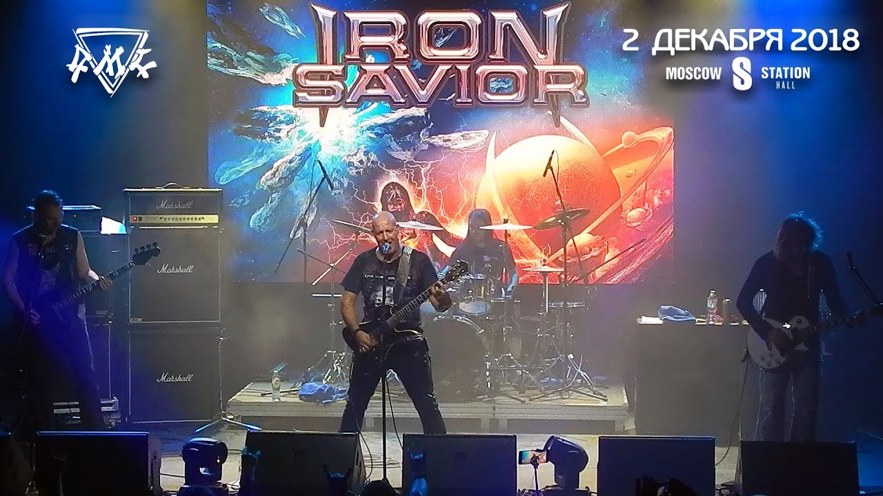 IRON SAVIOR - Hall Of The Heroes. Live in Moscow. Station Hall. 02.12. ...