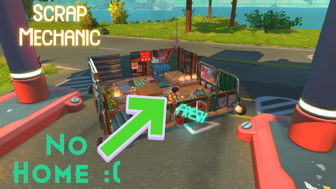 We Became HOMELESS in Scrap Mechanic - YouTube