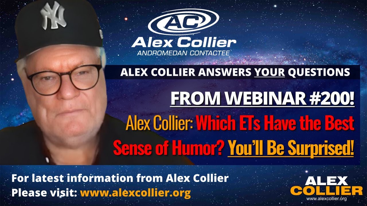 Alex Collier: Which ETs Have the Best Sense of Humor? You’ll Be ...