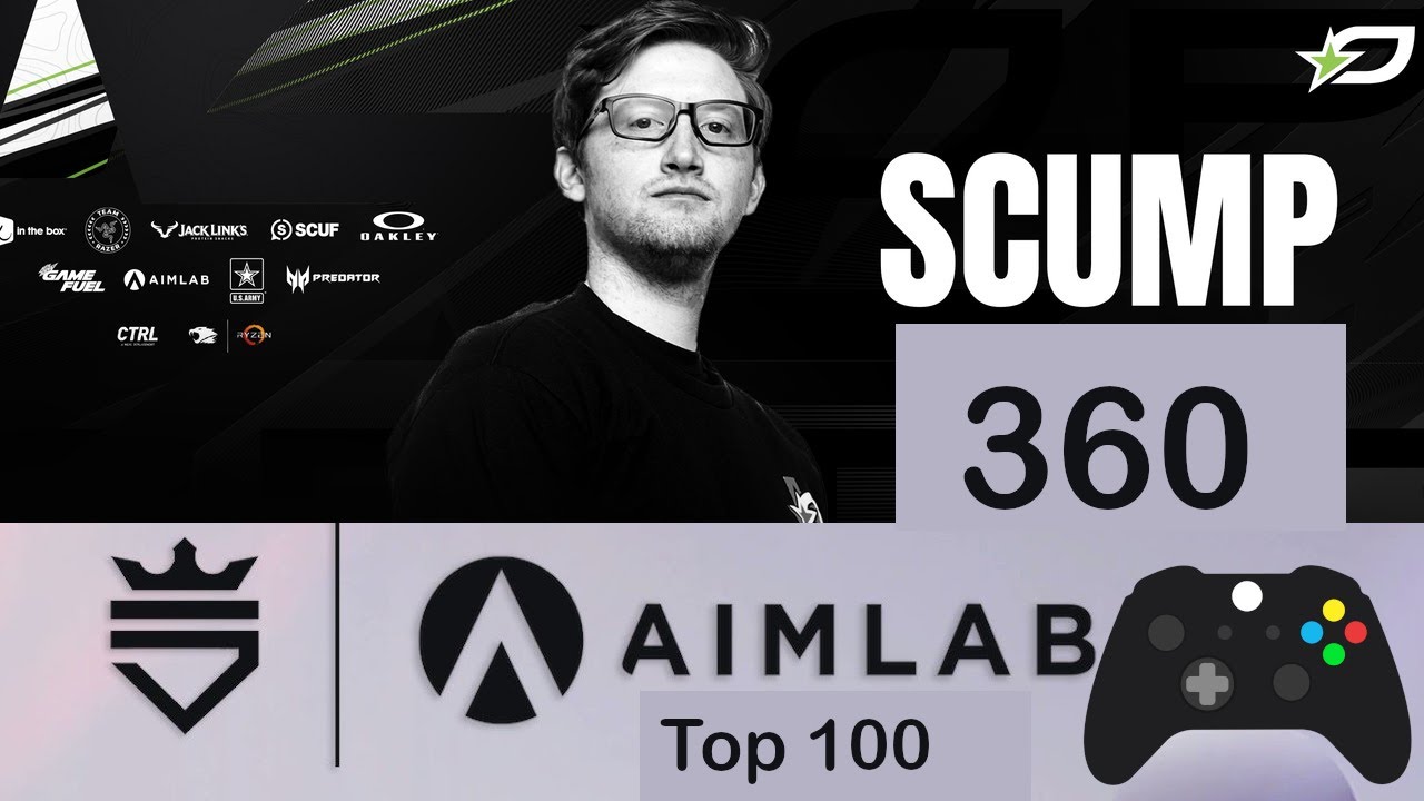 Aimlab Controller Scump 360 Top 100 - YouTube