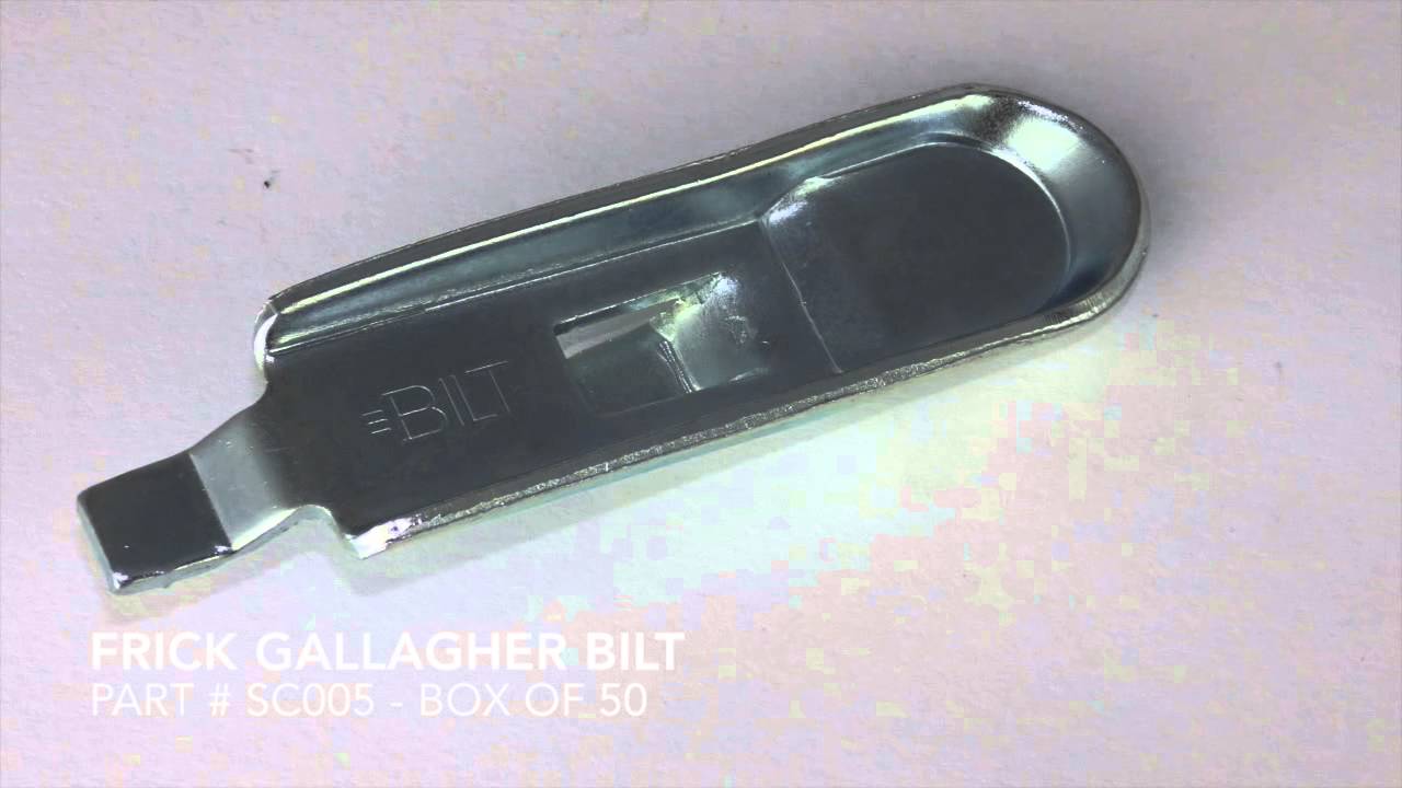 Frick Gallagher Bilt Industrial Shelving Clip - Shelf-clips.com - YouTube