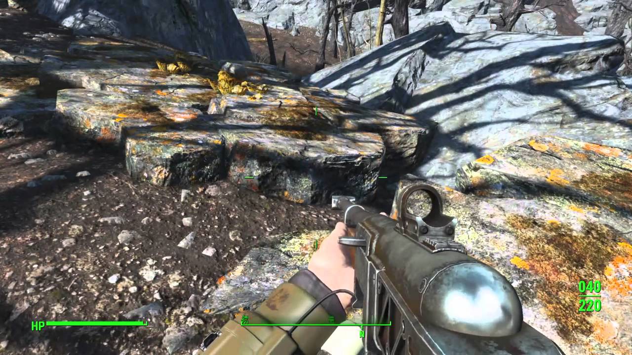 Fallout 4 Crashed Alien Ship - YouTube