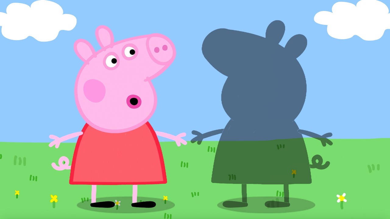 Peppa Pig Meets Her TWIN! 😲 | Peppa & George: Shadows | Full Episodes ...