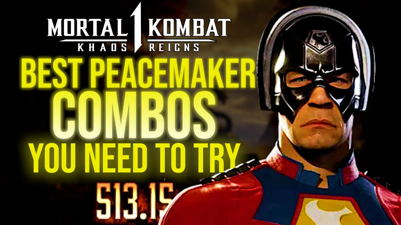 Peacemaker Best Combos You Need to Learn in mk1 - YouTube