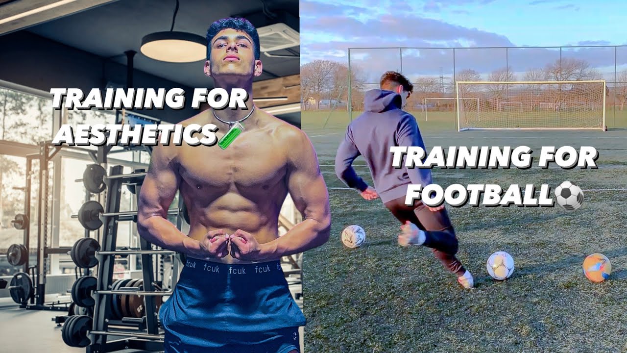 BUILDING MUSCLE AND PLAYING FOOTBALL!? - YouTube