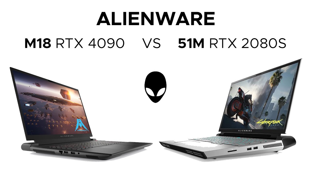 Alienware M18 4090 vs Alienware 51m 2080s | Gotham Knights - YouTube