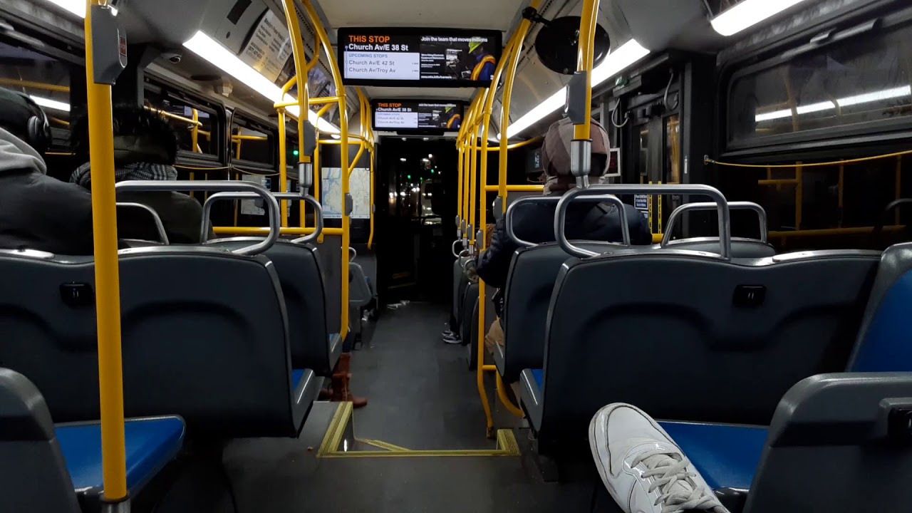 B35 XN40 ride to Brownsville - YouTube