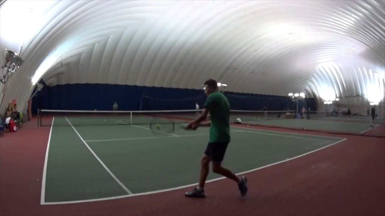 College Tennis Recruit Fall 2018 - Dylan Valentine - YouTube