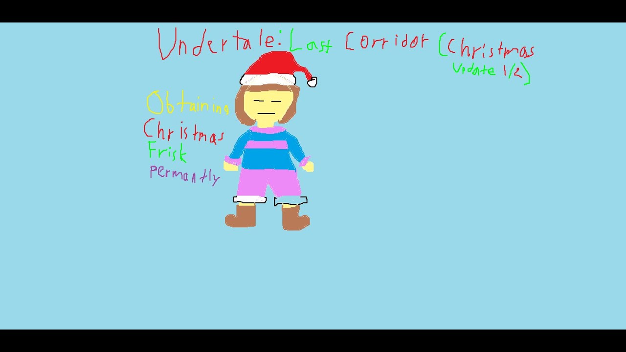 Obtaining Christmas Frisk Permanently (Christmas Frisk Gameplay ...