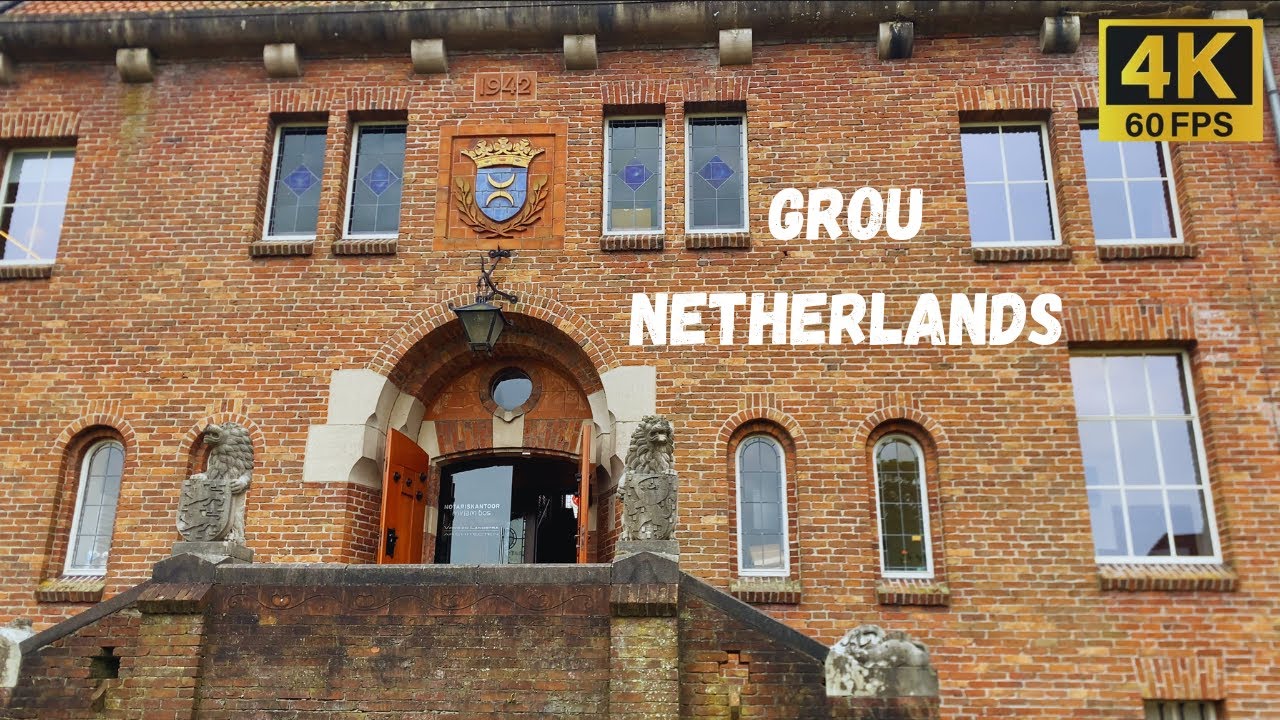 Grou, Netherlands REFRESHING Walking Tour 4K/60FPS - YouTube