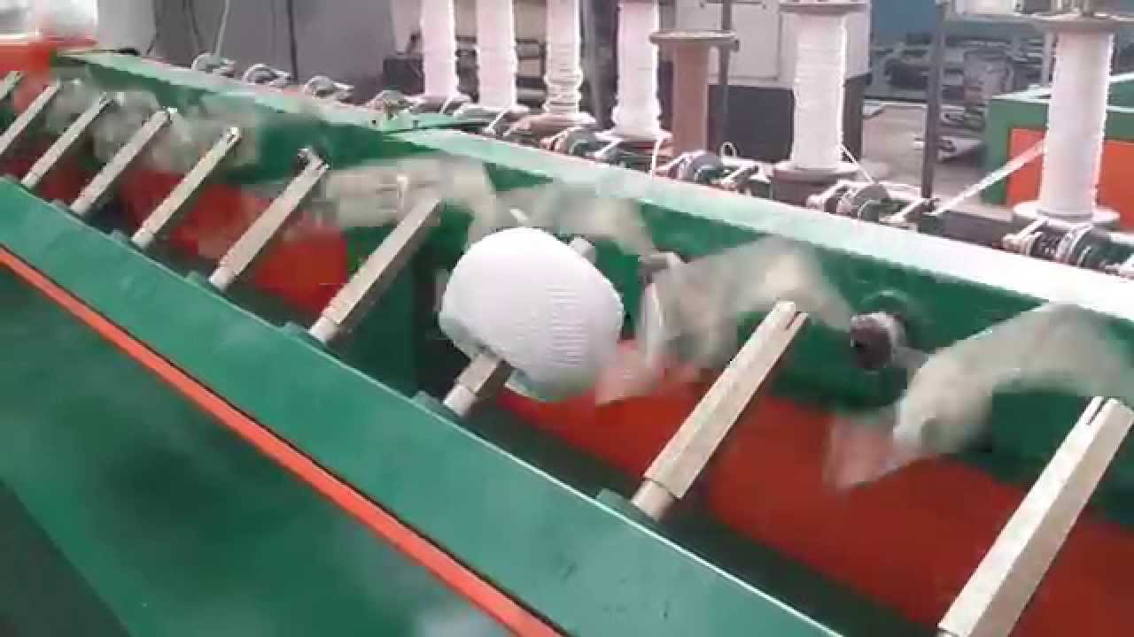 huge ball making machine - YouTube