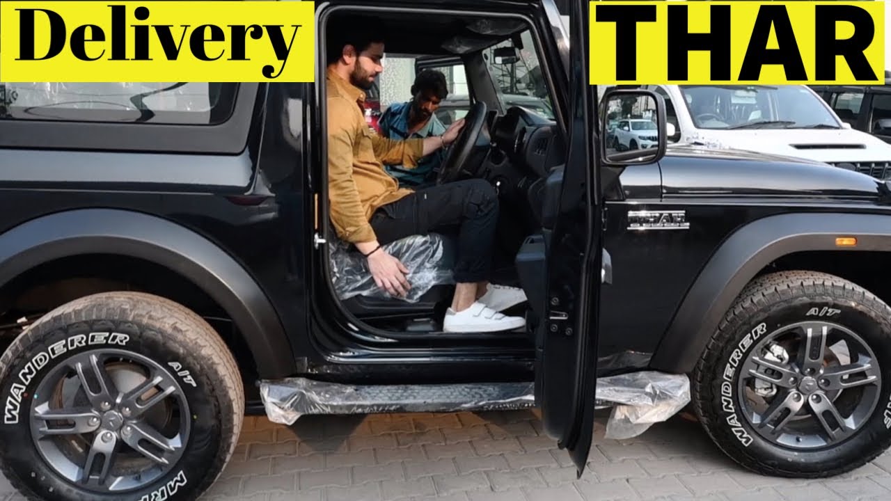 Finally Taking Delivery of New THAR | Mahindra THAR - YouTube