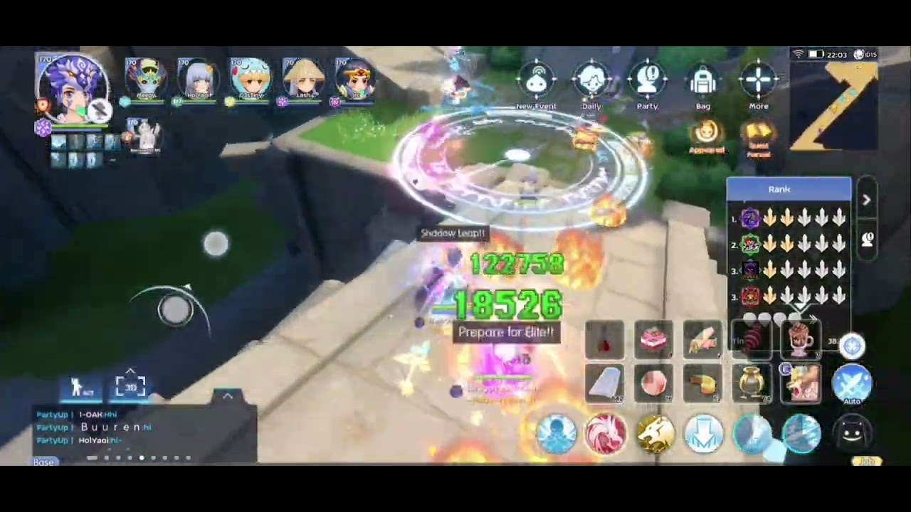 Ragnarok Mobile ROM War of Crystal WOC Magic Ninja POV -KAOS- vs 322 ...