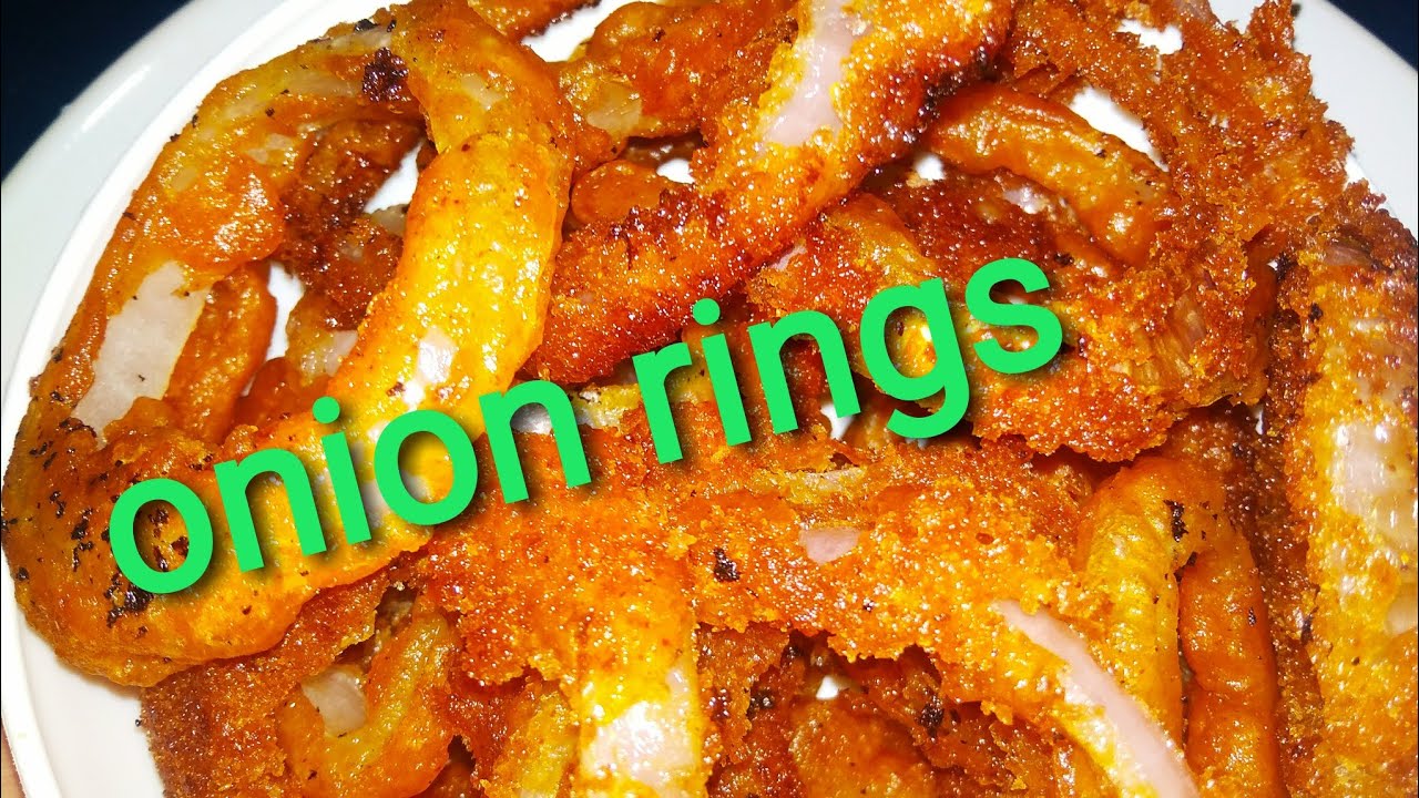 Onion Rings //Easy Snacks//10 Minutes Recipe - YouTube