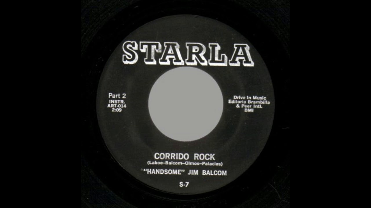 "HANDSOME" JIM BALCOM - Corrido Rock - YouTube