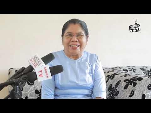 Interview with Writer Daw Than Myint Aung - YouTube