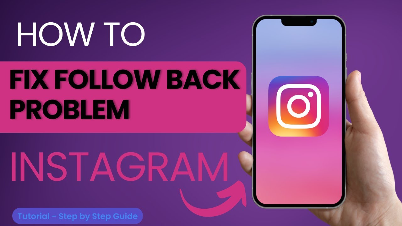 How to Fix Instagram Follow Back Problem | Instagram Follow Back ...