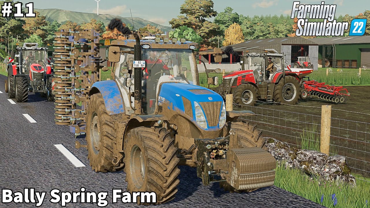 Selling Milk & Bringing Water, Soil Preparation & Sowing Canola│Bally ...