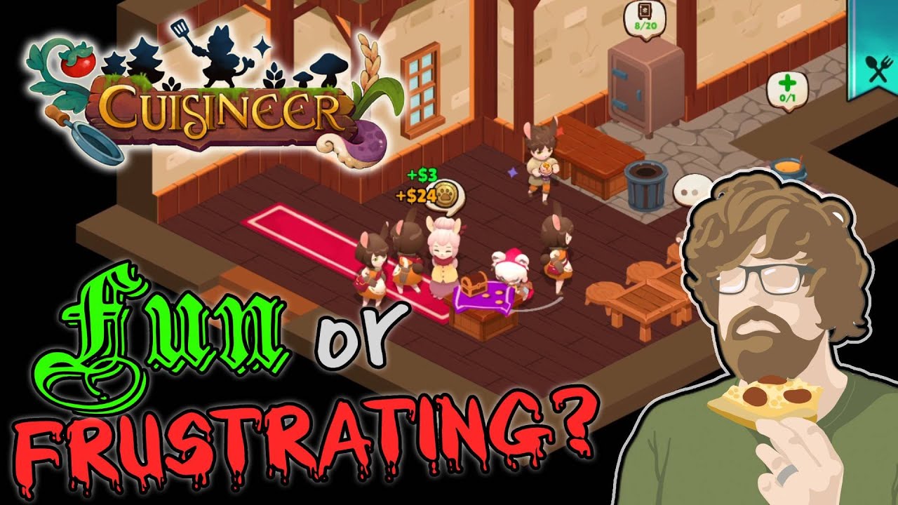 My grade for dungeon looting / restaurant management game Cuisineer ...