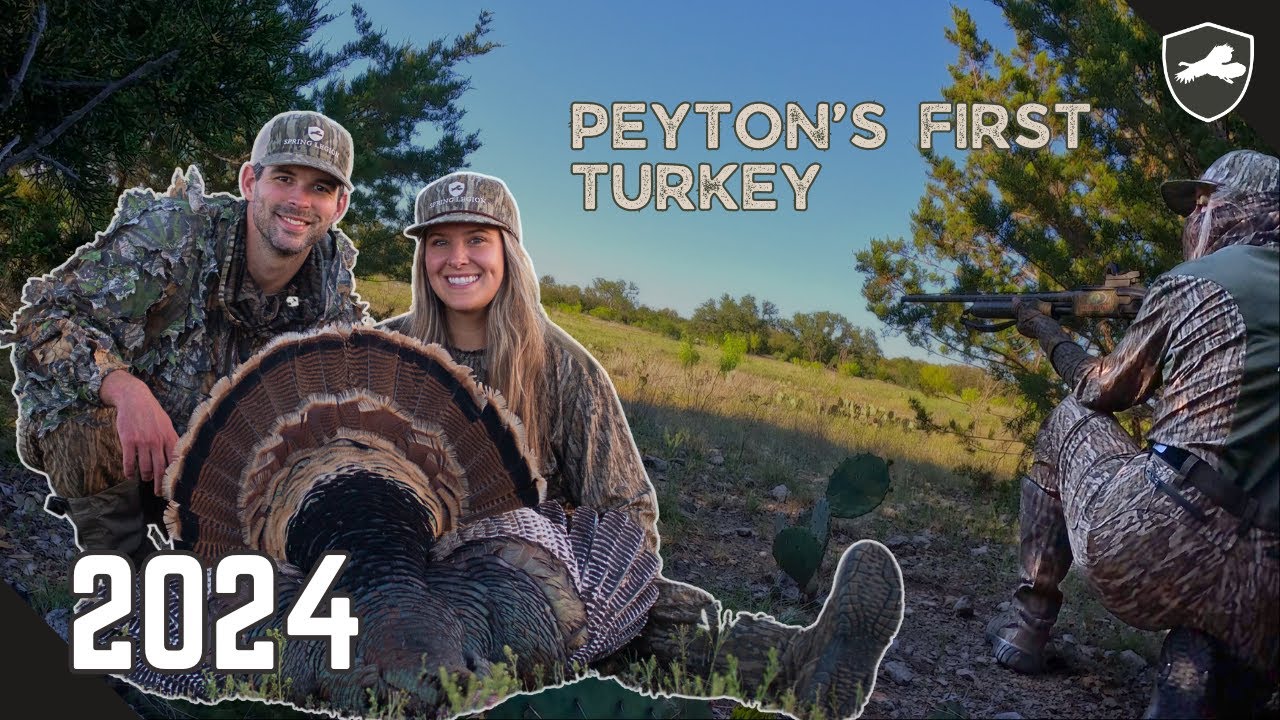 Hunter’s Wife Goes Hunting | Repositioning for Peyton’s FIRST TURKEY - 2024 - YouTube