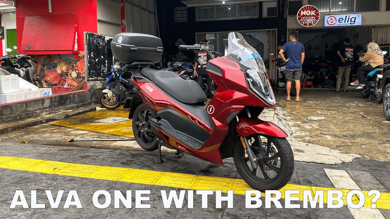 ALVA ONE UPGRADE BREMBO | ALVA ONE | ALVA ONE BREMBO - YouTube