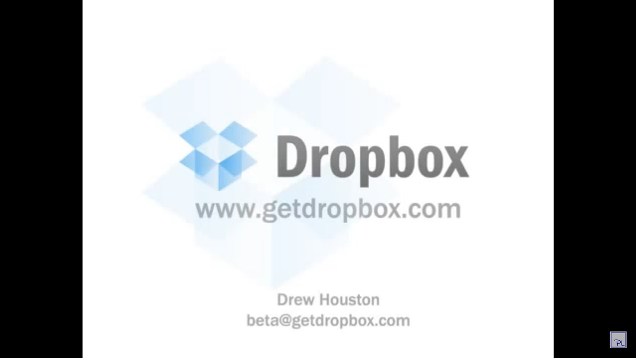 Dropbox first video / demo - abridged and commented - YouTube